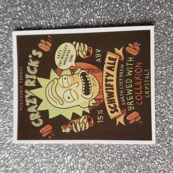art class | Design | Rick And Morty Waterproof Sticker Ale | Poshmark
